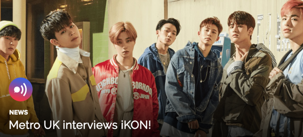 [NEWS] Metro Interview iKon — UnitedKpop