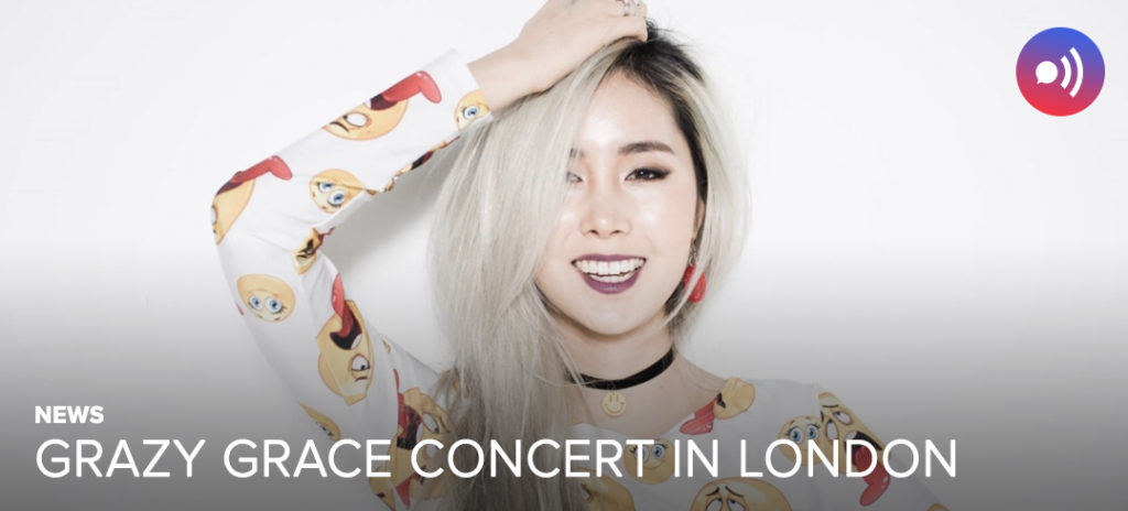 Grazy Grace Concert in London — UnitedKpop