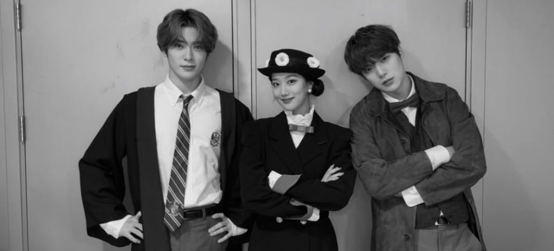 [NEWS] MCs Minhyuk, Naeun and Jaehyun dress up as British magicians for ...